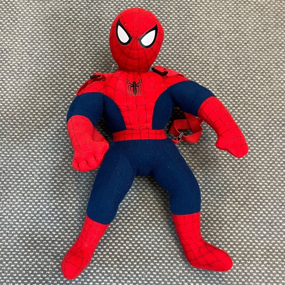 Marvel | Toys | Spiderman Plush Backpack | Poshmark